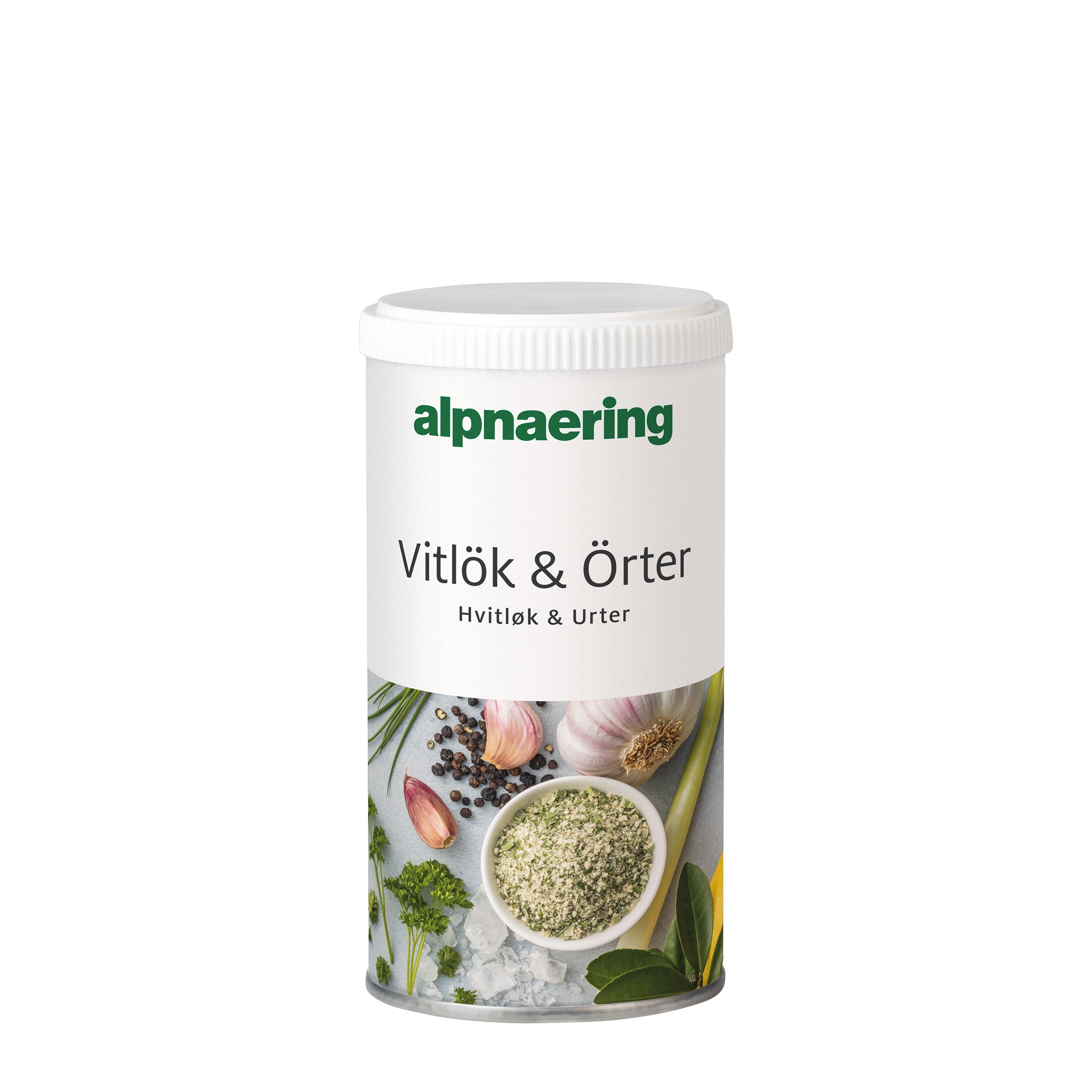 Vitlök & Örter - Exklusiv, örtig vitlökskrydda | Alpnaering