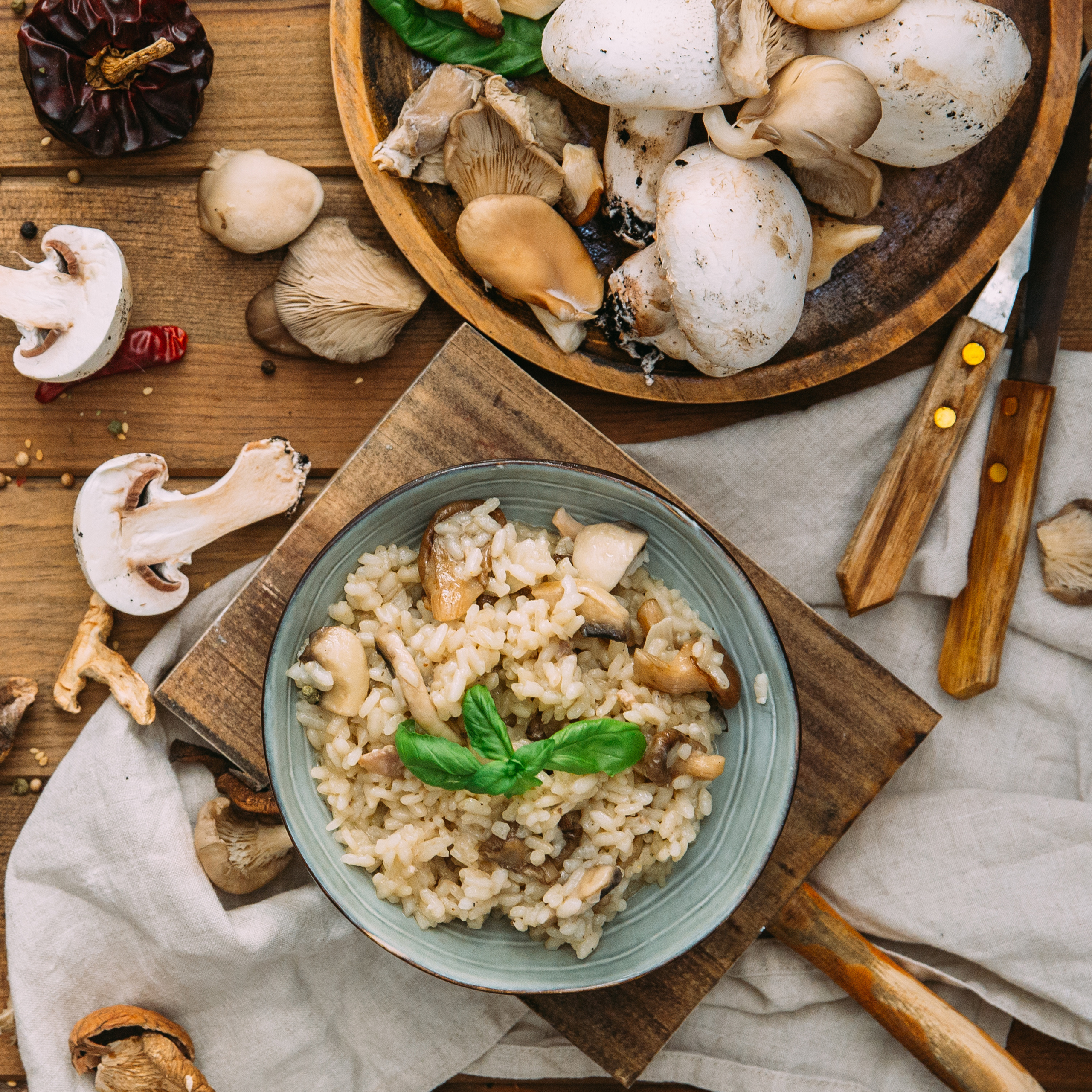 Krämig Svamprisotto - Snabbt & Smidigt! | Alpnaering